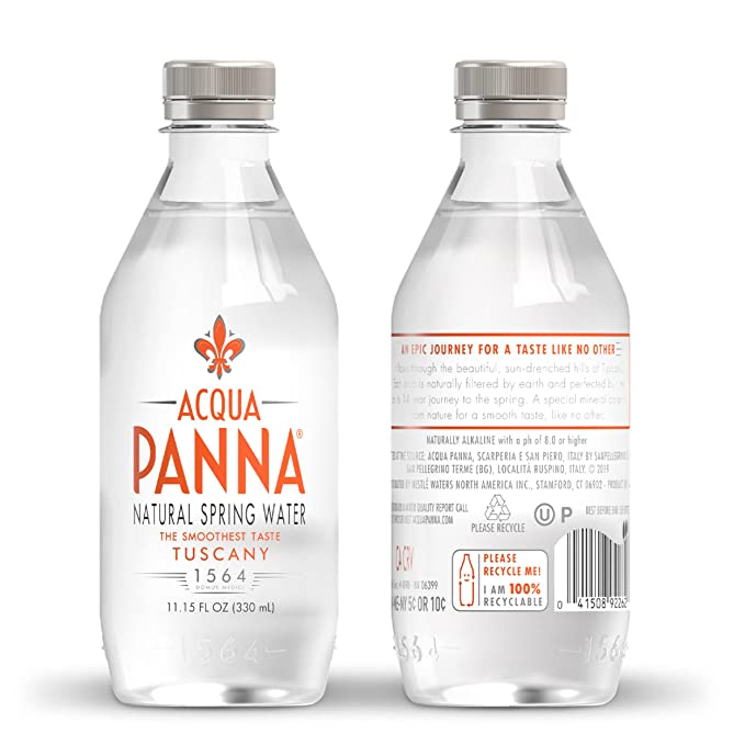 Acqua Panna Natural Mineral Water in Plastic Bottle 330ml (Pack of 24) – QPLASH.COM