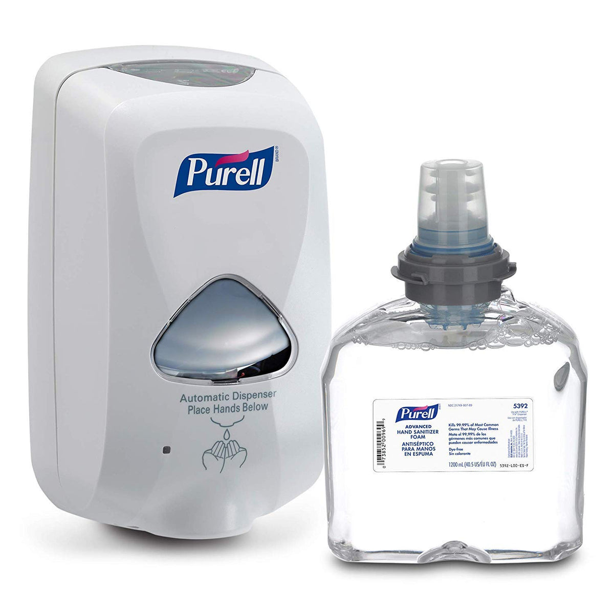 Purell TFX Touch Free Dispenser Kit with 1200 mL Refill – QPLASH.COM
