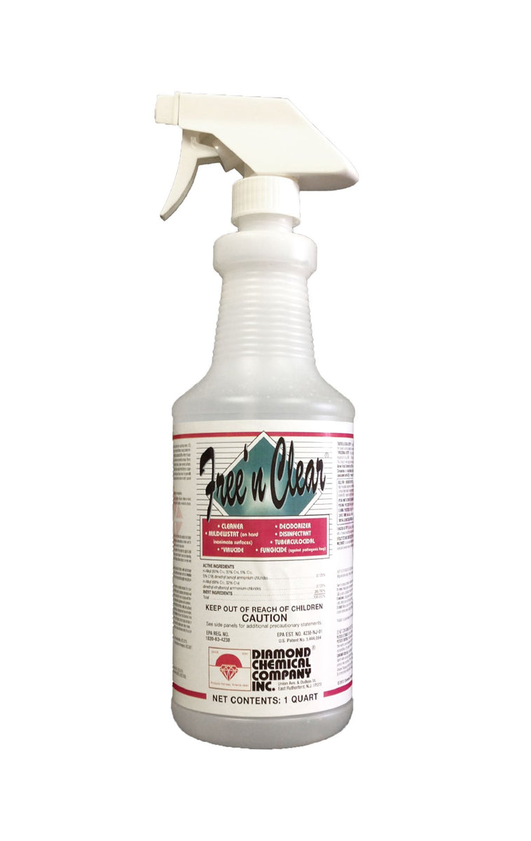 Free and easy disinfectant spray New item 32 ounce 12 to a case ...